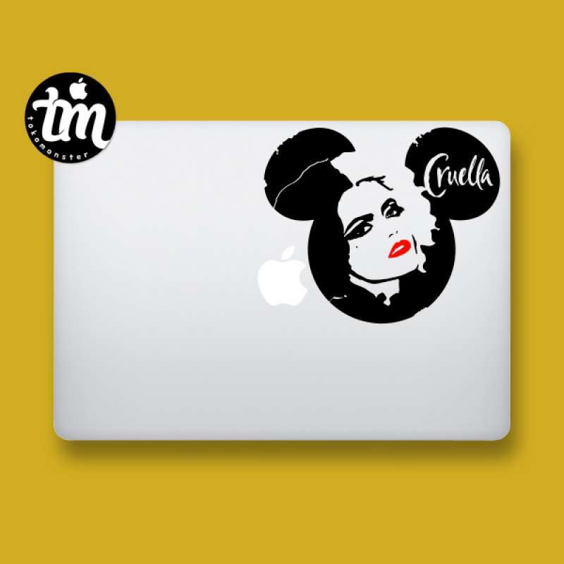 Jual Stiker Laptop MacBook Asus Acer Dell Lenovo - Sticker Cruella de ...