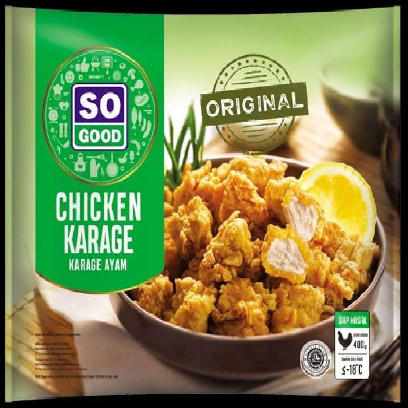 Promo CHICKEN KARAGE ORIGINAL SO GOOD 400GR DAGING PAHA AYAM TEPUNG ...