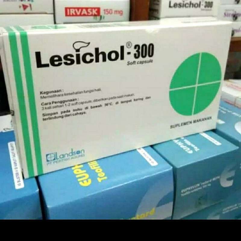 Promo Lesichol 300 Mg Per Box Diskon 5% Di Seller Link Pharmacy - Link ...