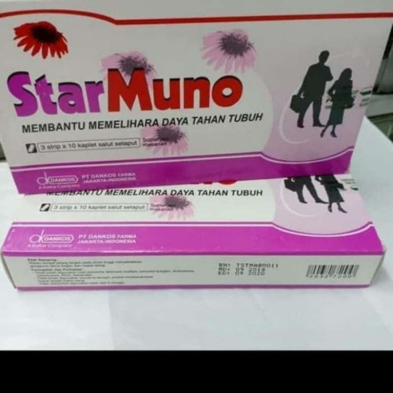 Promo Starmuno Kaplet Per Box Diskon 15% di Seller Link pHarmacy - Rawa ...