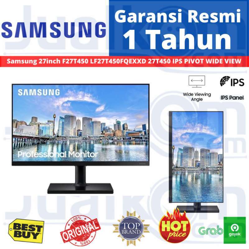 Jual SAMSUNG 27 inch LF27T450FQE LED Flat PRO Monitor LF27T450 F27T450 ...