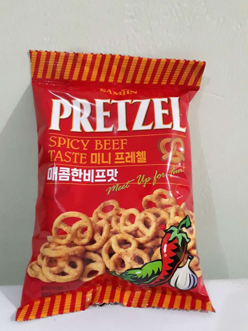 Jual Snacks SAMJIN Pretzel asal Korea Rasa Seafood isi 85gram di Seller ...