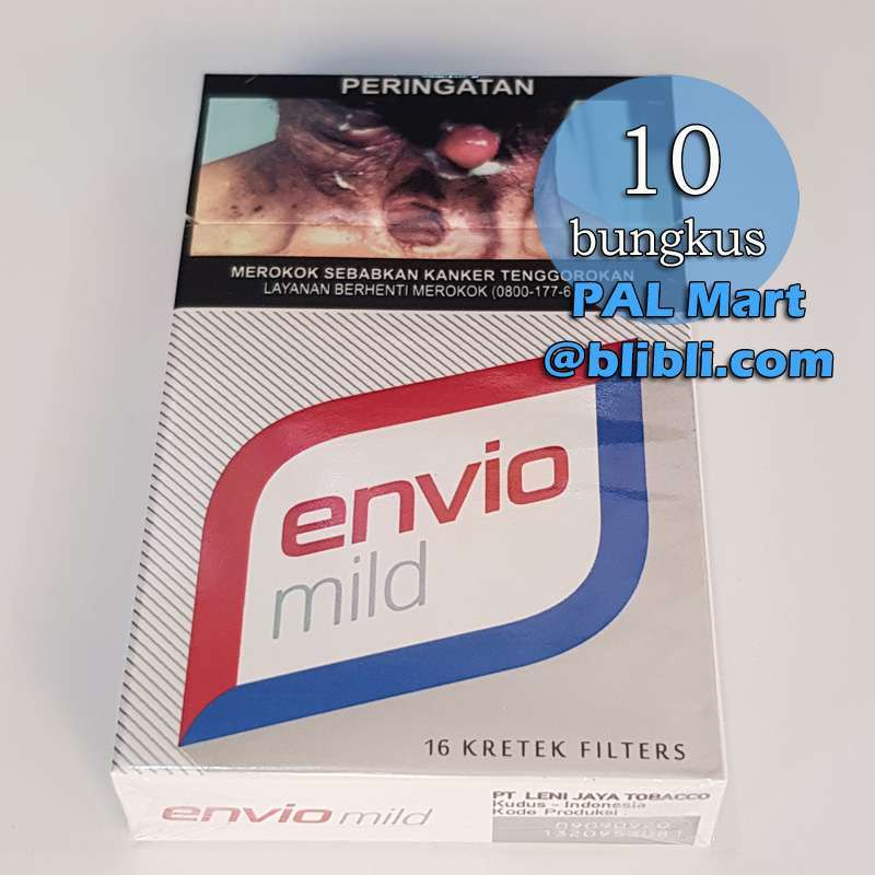 Jual Rokok Envio Mild 16 [1 Slop / 10 Bungkus @ 16 Batang] / Djarum Di ...