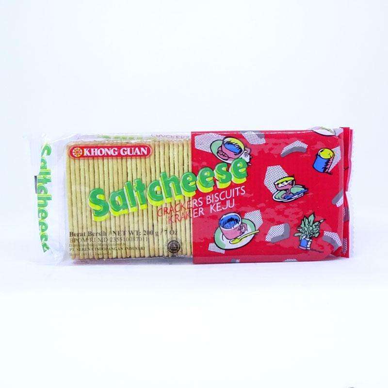 Jual KHONG GUAN Saltcheese Crackers [200 g] di Seller Bunda pipin mart ...