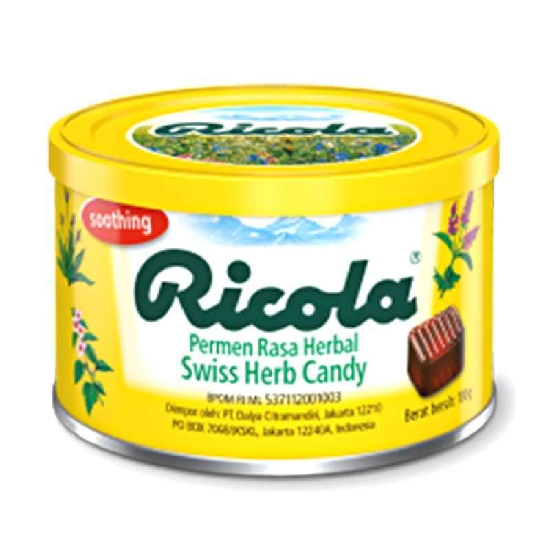 Jual Ricola Tin Original Herb [100 g] di Seller Bunda pipin mart ...