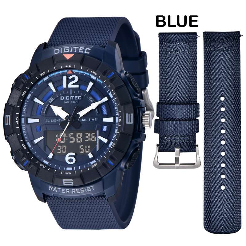 Jual Jam Tangan Digitec Biru Spesifikasi Original, Murah & Diskon Harga ...