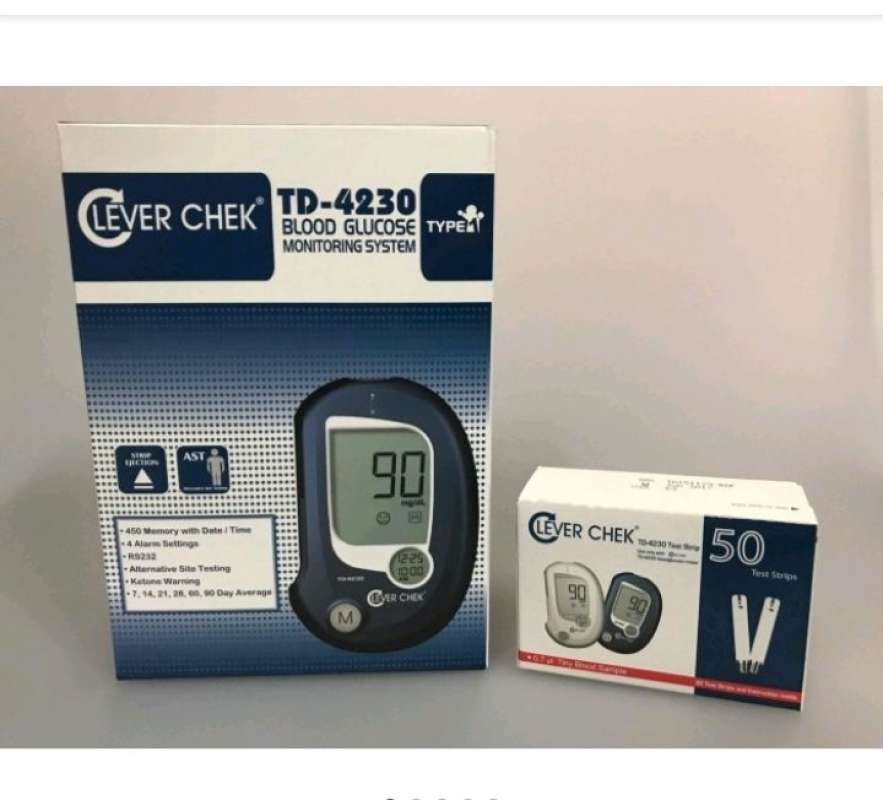 Jual Tes Guladarah Paket B Clever Chek Bgms + Tube Strip Di Seller ...