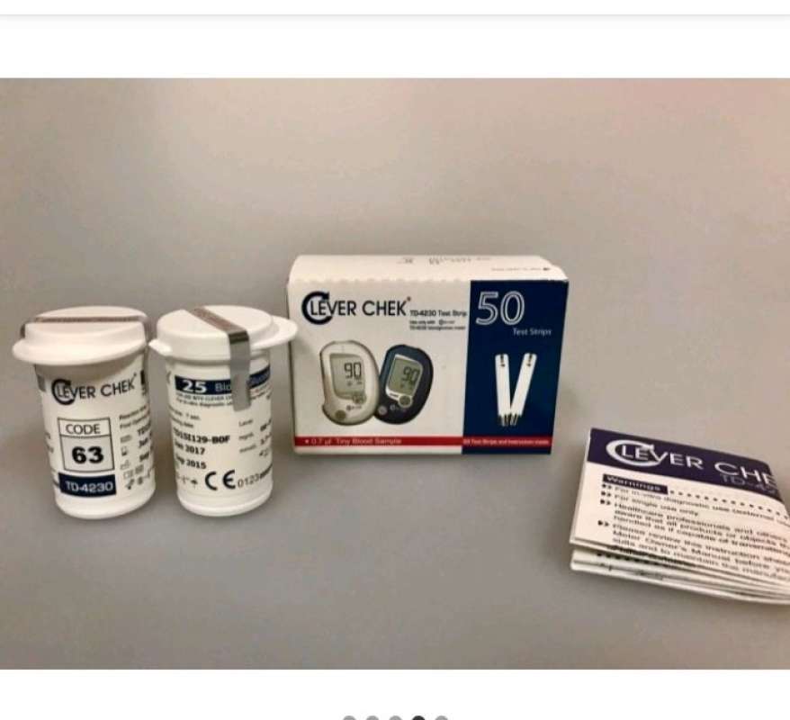 Jual Tes Guladarah Paket B Clever Chek Bgms + Tube Strip Di Seller ...
