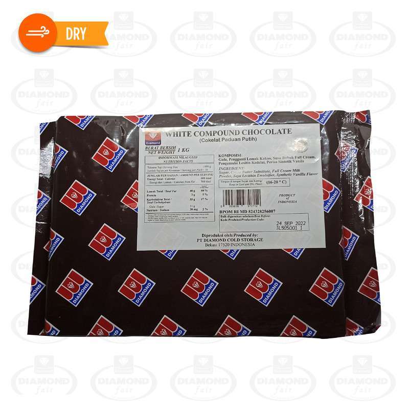 Jual DIAMOND WHITE CHOCOLATE COMPOUND 1 KG di Seller DIAMONDfair-Mini ...