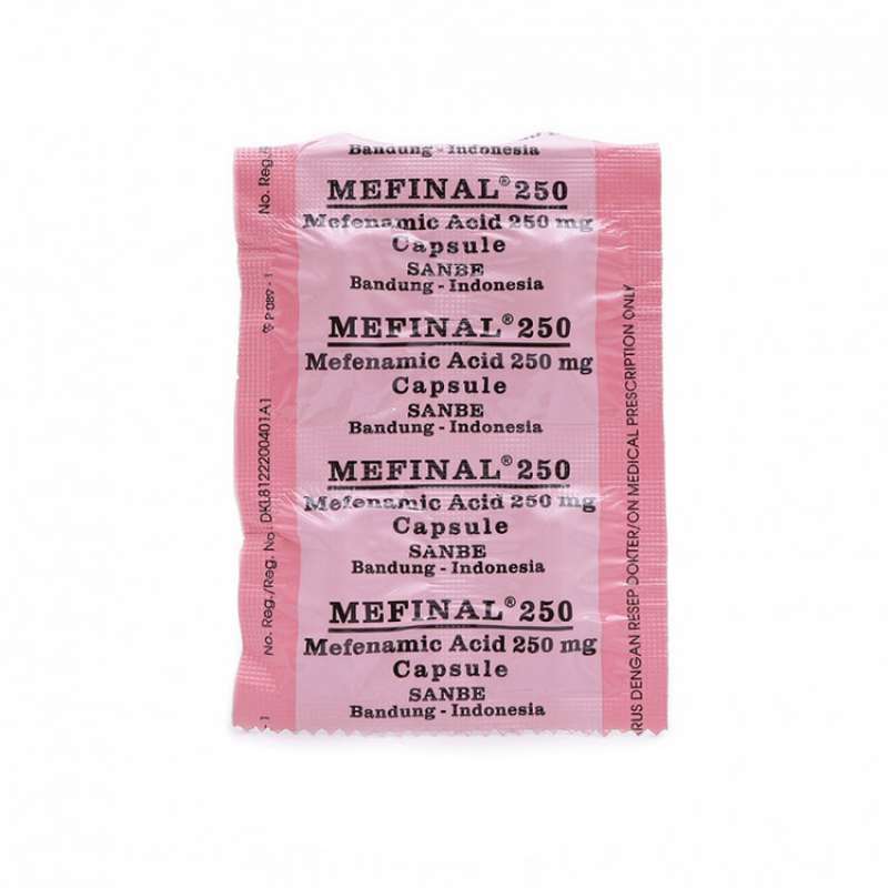 Promo Mefinal 250 Mg Strip 10 Kapsul Diskon 2% Di Seller Apotek Mose ...