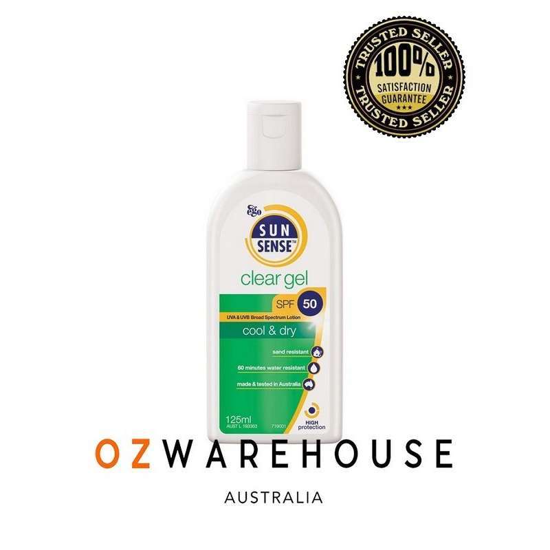 Jual Sunsense Clear Gel spf 50 Sunscreen 125Ml di Seller Ozwarehouse ...