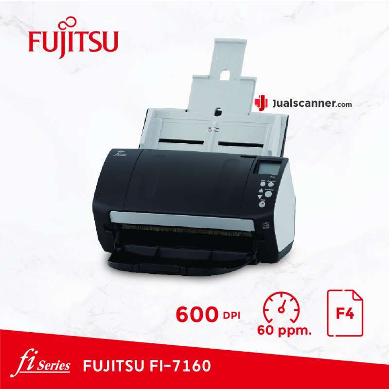 Jual Scanner Fujitsu Fi-7160 Adf - 60 Lembar/menit - (a4/legal/folio) Di Seller Codena ...