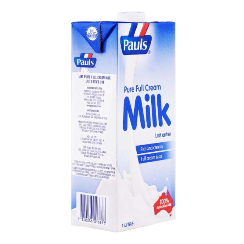 Jual Pauls full cream uht milk 1l di Seller Ranch Market Kemang ...