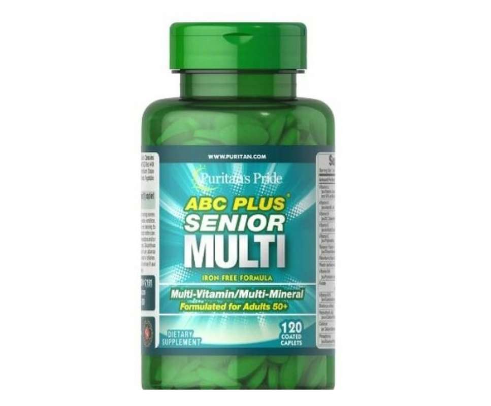Jual Puritan ABC Plus Senior Multivitamin Multi-Mineral Formula 120 ...