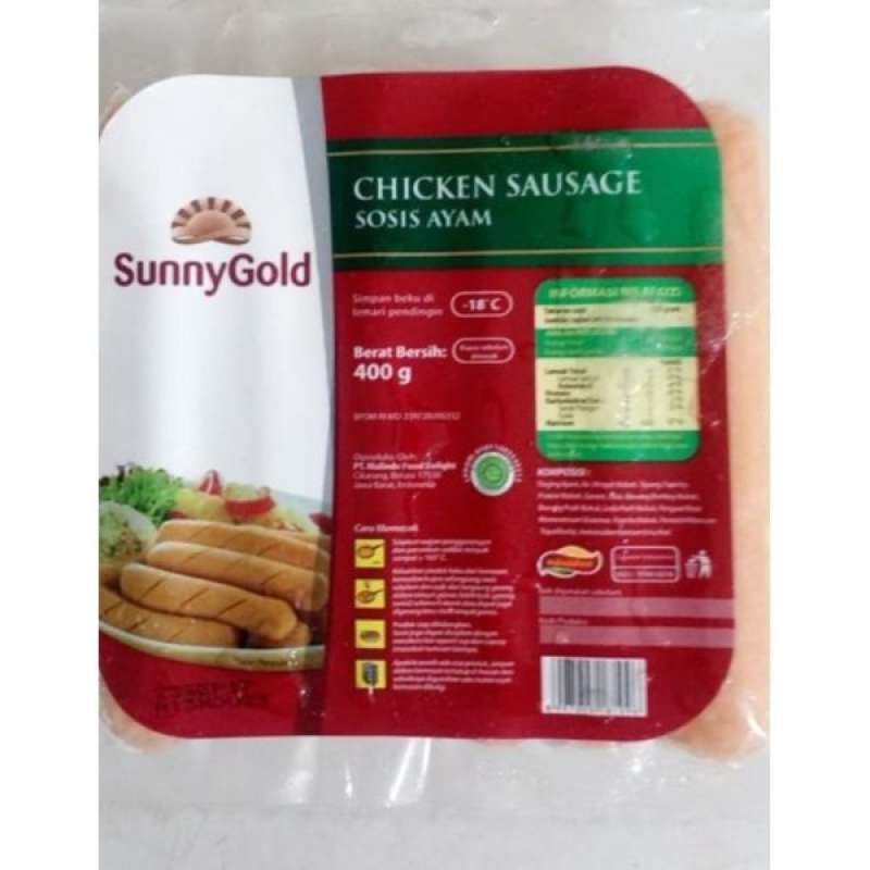 Jual Sunny gold chicken sausage 400gr di Seller Farmers Market Botani ...