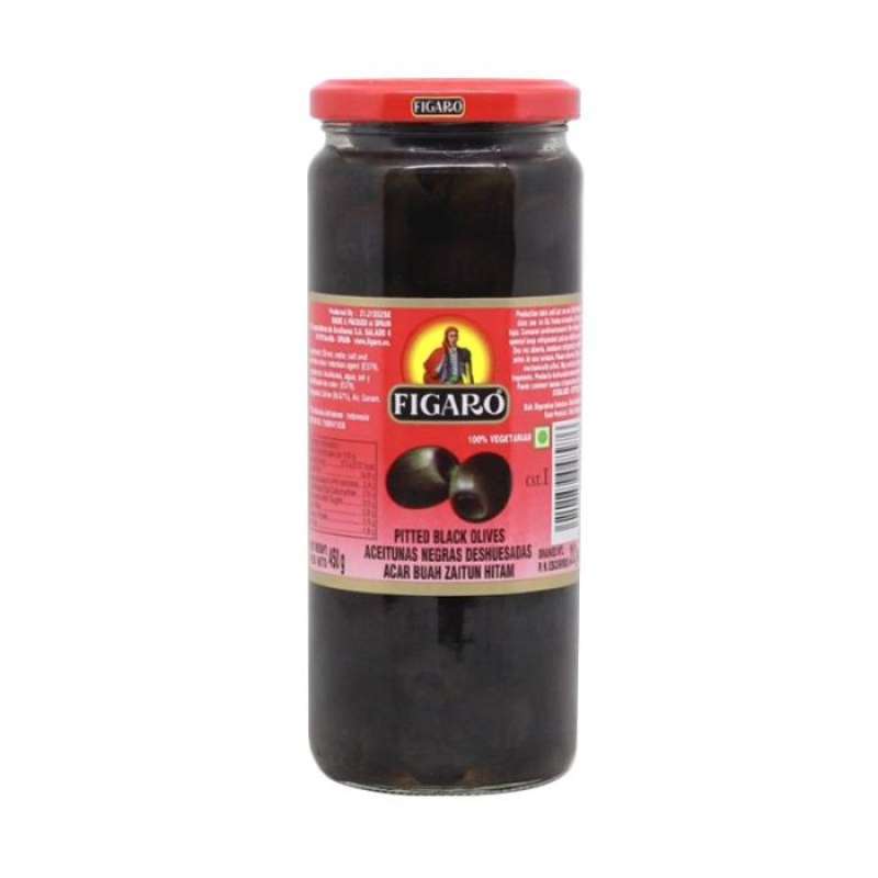 Jual Figaro pitted black olive 450gr btl di Seller Ranch Market Grand Indonesia Official Store ...