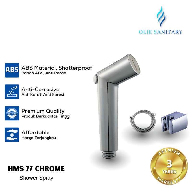 Jual Shower Spray Hemmen / HMS 77 / Toilet Shower Jet Washer Bidet ...