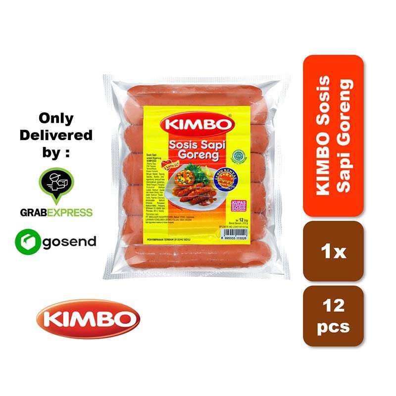 Jual KIMBO Sosis Sapi Goreng [12 pcs] di Seller KIMBO Tangerang ...