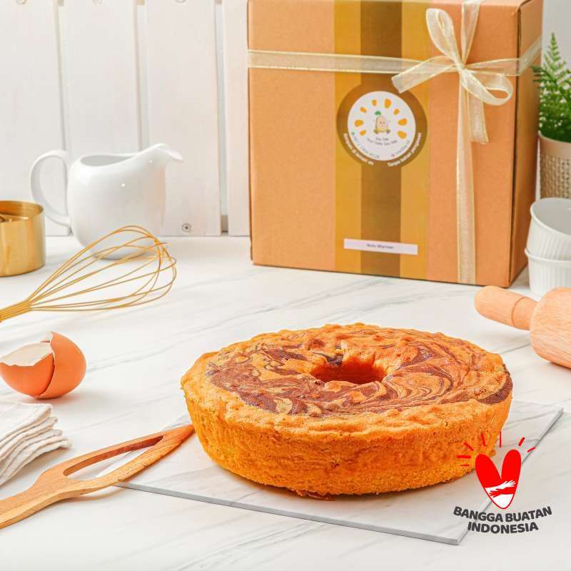 Promo Soy Day Butter Marmer Cake Kue Bolu Macan [18 cm] Diskon 14% di ...