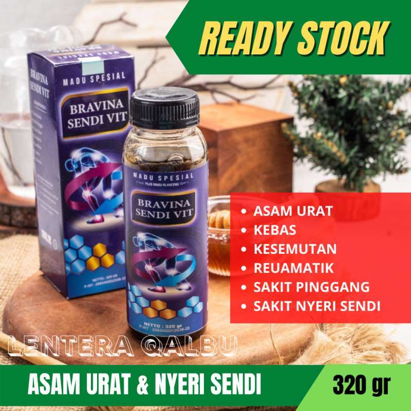 Jual Obat Asam urat Herbal Nyeri Sendi - Madu Klanceng Sendi Vit ...
