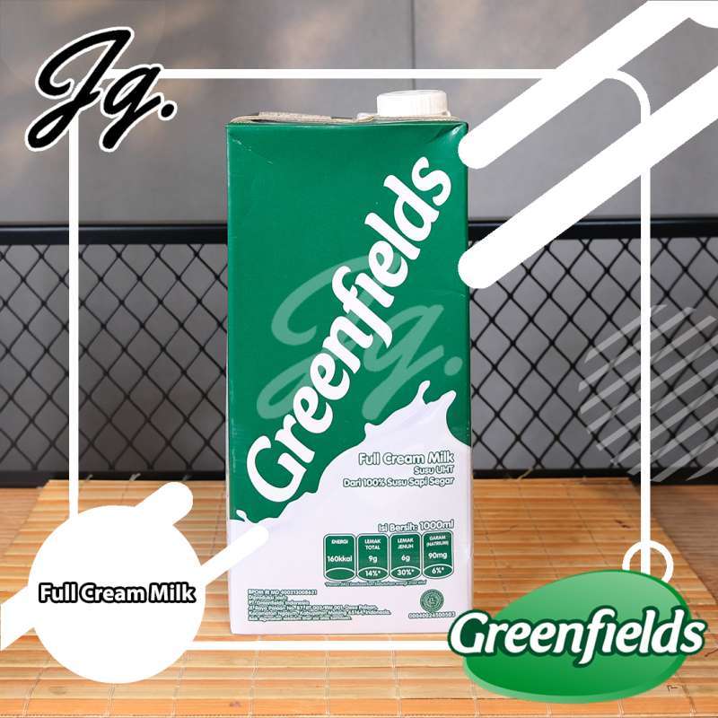 Jual Susu UHT GreenField Full Cream GreenFields Plain 1 liter di Seller Jakarta Grosir Jaya ...