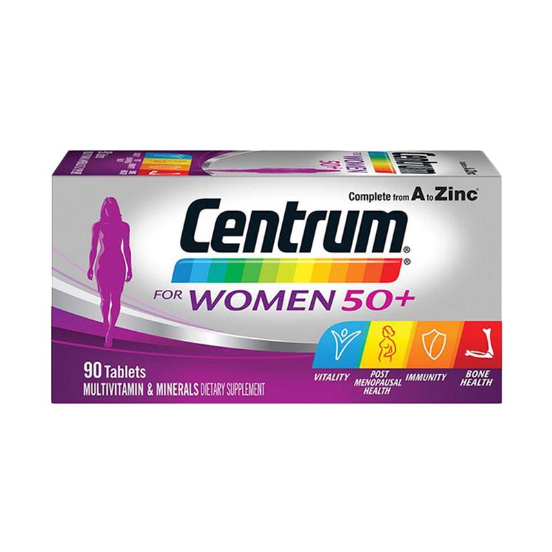 Jual Centrum For Women Multivitamin [50 Plus/90 Tablets] Di Seller ...