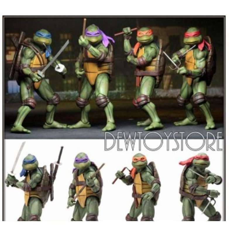 Jual NECA Teenage Mutant Ninja Turtles TMNT 1990 Movie 7” - Leonardo ...
