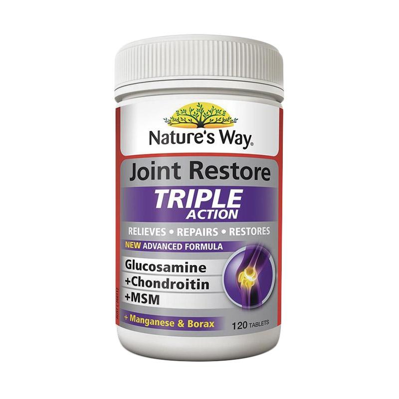 Jual Nature's Way Joint Restore Triple Action Vitamin Anak [120 Tablets ...