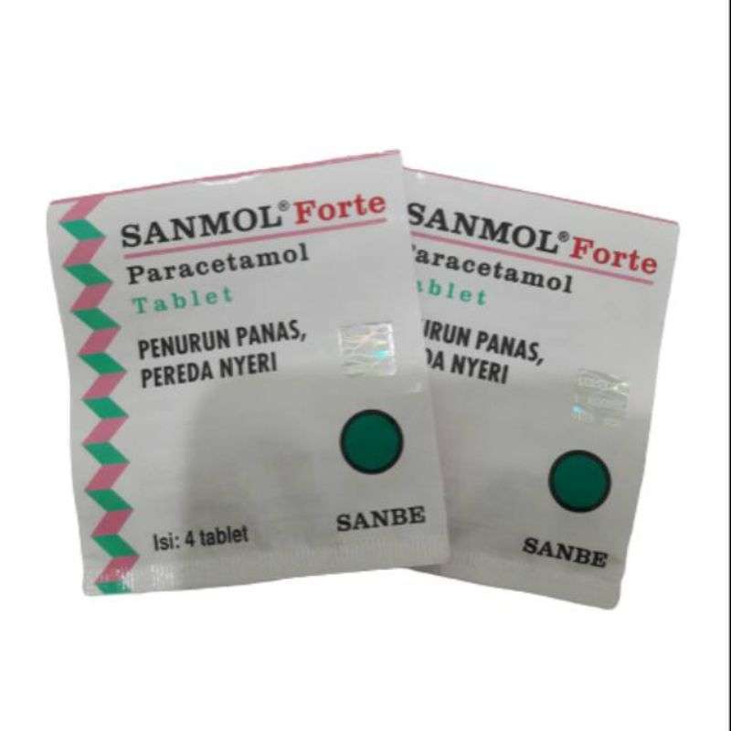 Promo Sanmol Forte Tabl 4`S Diskon 10% di Seller APOTEK APP 2 LONTAR ...