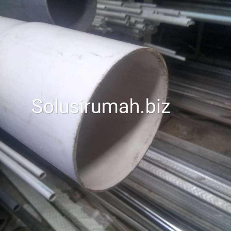 Jual PARALON PIPA AIR PVC 5 D 1M PUTIH 1METER LEDENG PLASTIK 1 M ...
