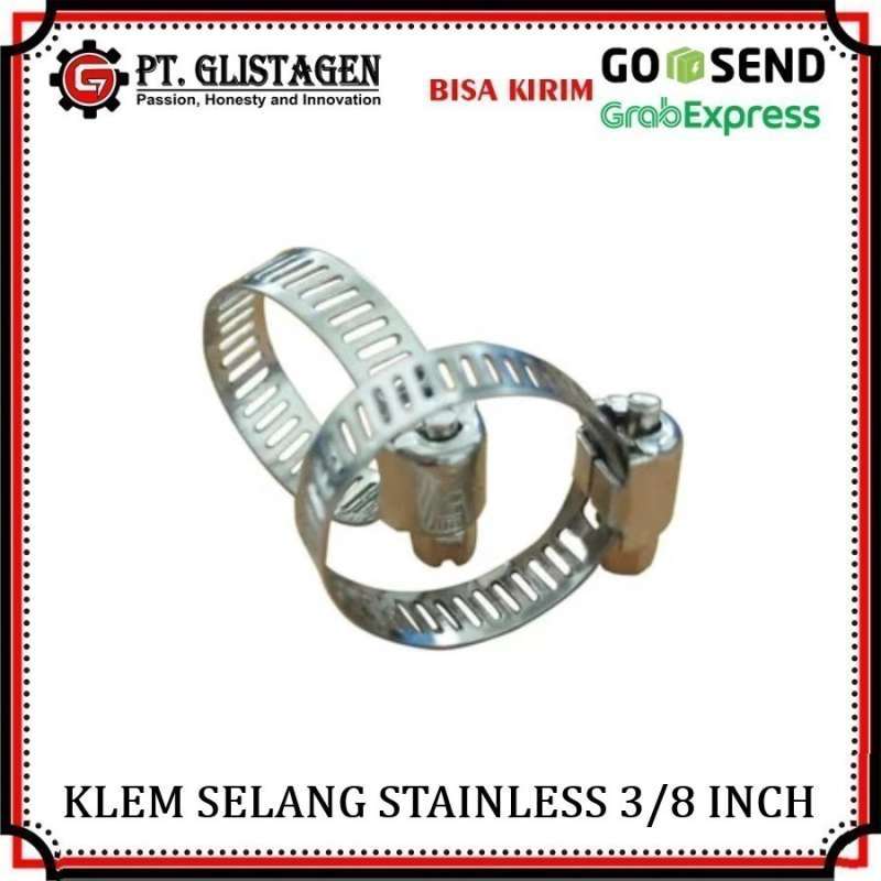 Jual Klem Selang Hose Clamp Stainless Berkualitas 3/8 Inch Di Seller ...