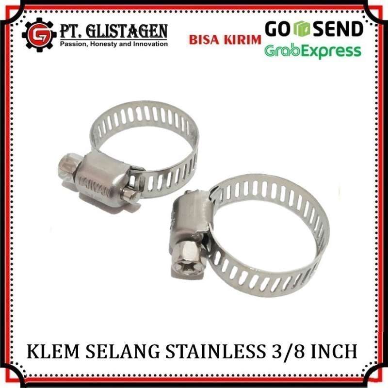Jual Klem Selang Hose Clamp Stainless Berkualitas 3/8 Inch Di Seller ...