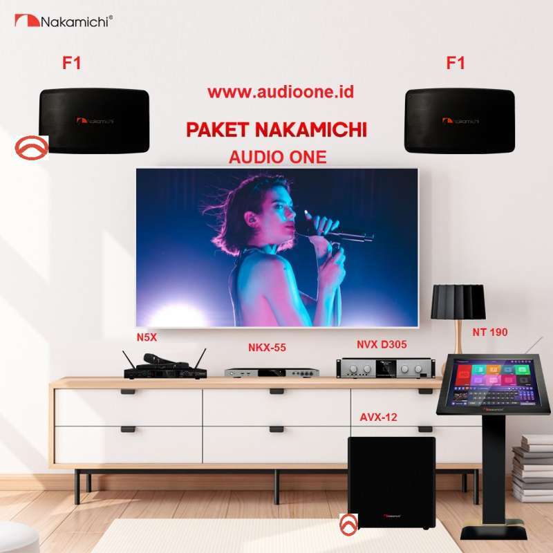 Jual Paket karaoke Nakamichi full set di Seller Audio One - Mangga Besar, Kota Jakarta Barat ...