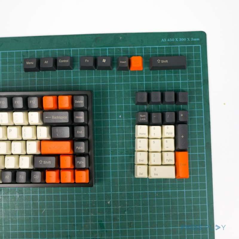Jual 'RUST' Keycaps Mechanical Keyboard Full Set Single Shot PBT ...
