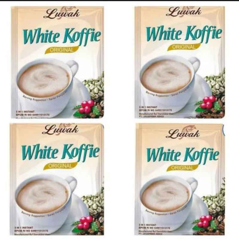 Promo Luwak White Coffee Kopi Instant [10 Sachet/ 1 Renceng] Diskon 8% ...