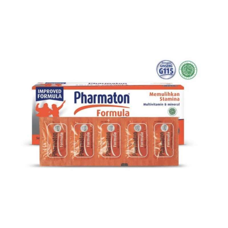 Pharmaton Formula 1 Box Lengkap Harga Terbaru Mei 2024 | Blibli