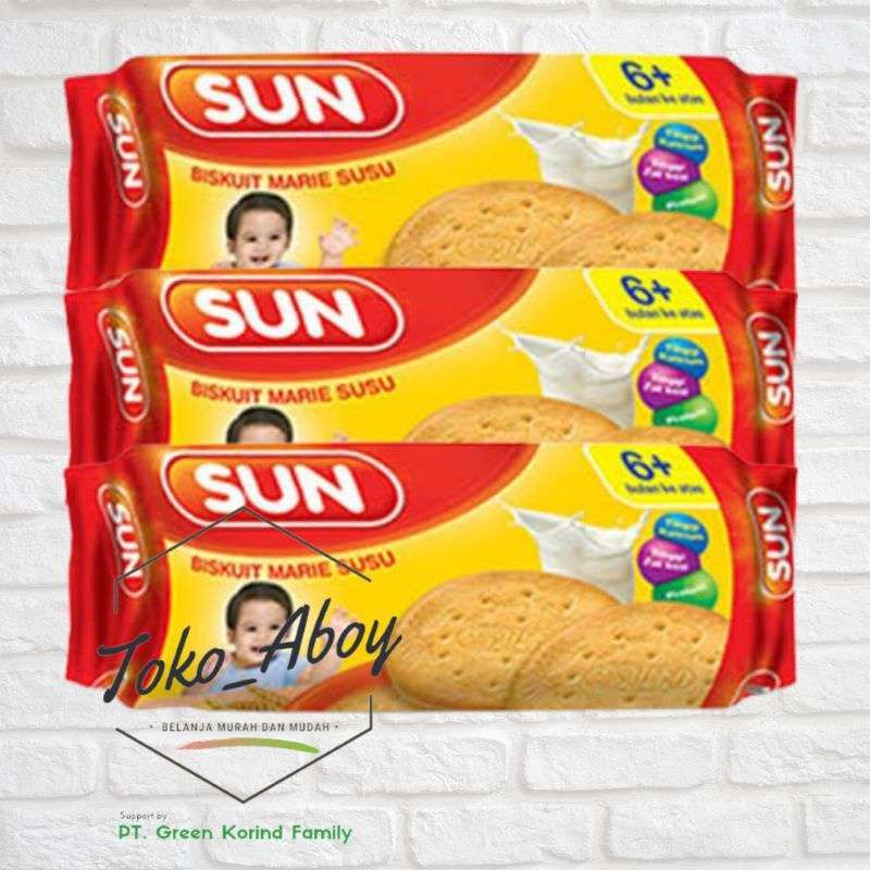 Jual Sun Biskuit Marie 80g di Seller Baby Cute - Karadenan, Kab. Bogor ...