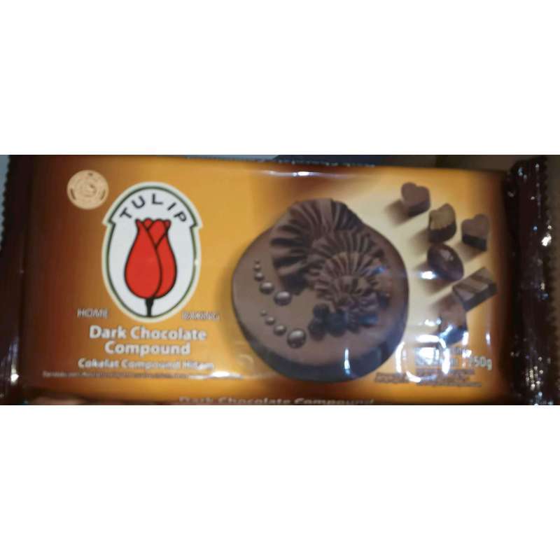 Jual tulip dark chocolate compound 250 gr di Seller keya store - Utan ...