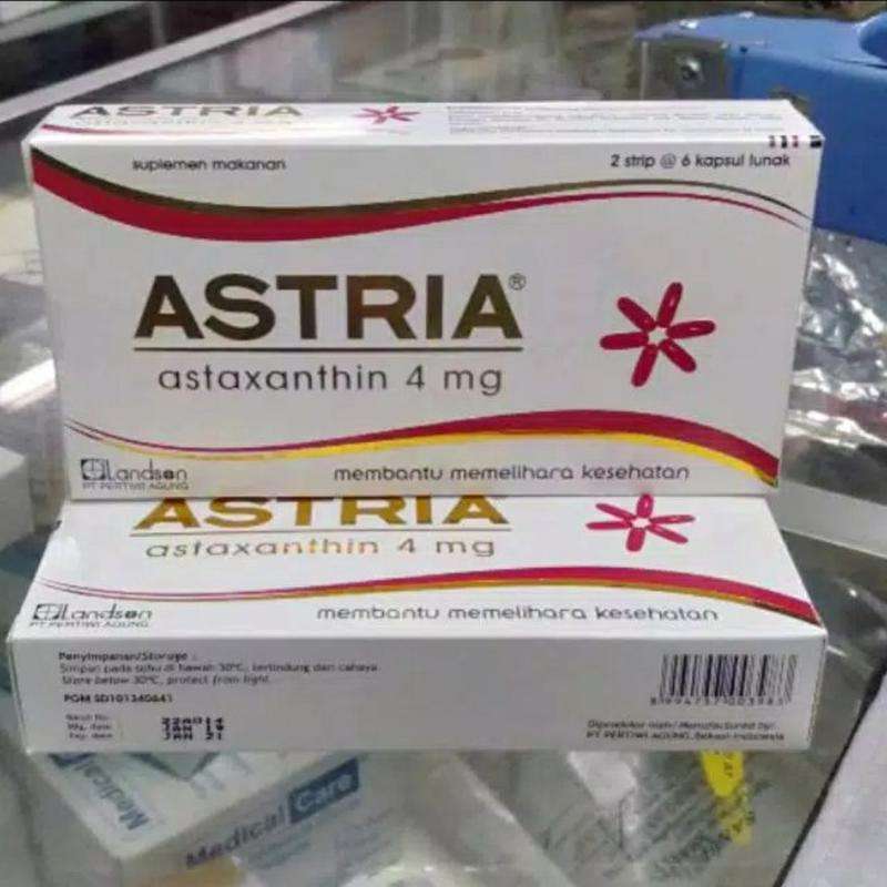 Jual Original astria food suplement di Seller Apt Setia Budi - Pal ...