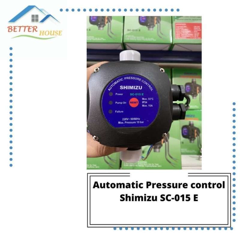 Jual Automatic Pressure control Shimizu SC-015 E pompa booster shimizu ...