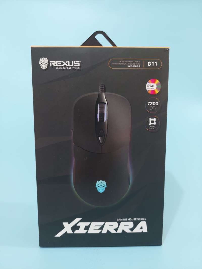 Jual Mouse Gaming Rexus Xierra G11 Wired USB RGB - Rexus G11 di Seller ...
