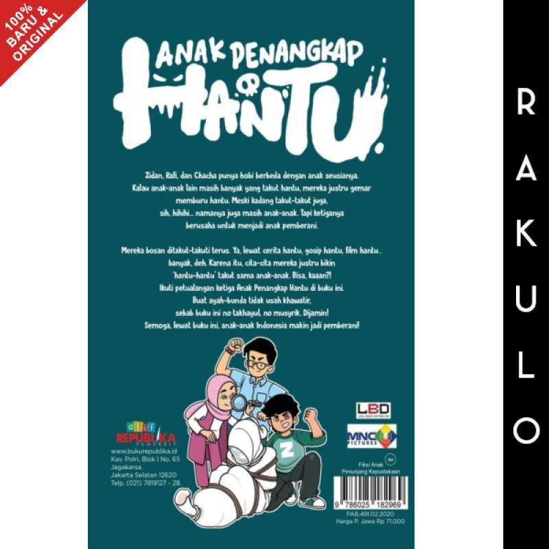 Promo Buku Anak Penangkap Hantu - Adam Putra Firdaus Diskon 2% Di ...