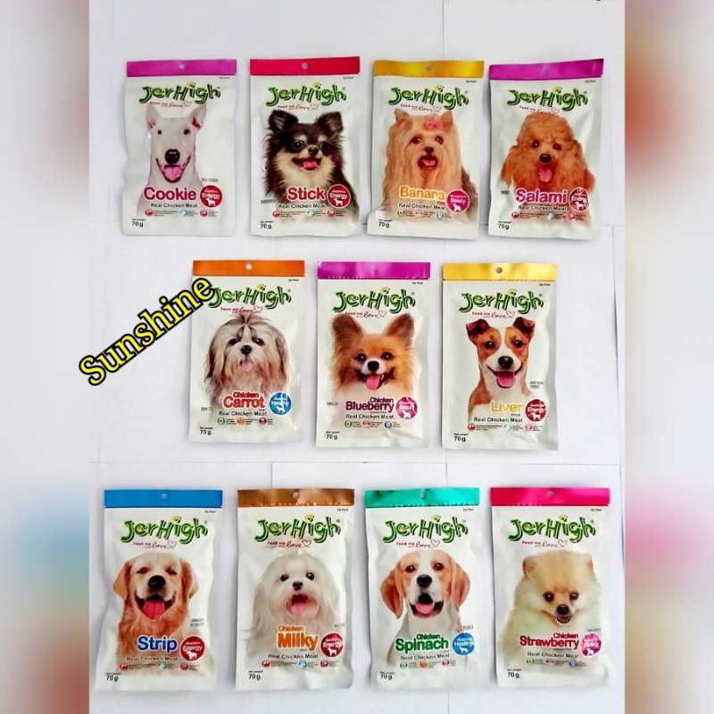 Jual Jerhigh snack anjing 70gr di Seller Sunshine OLShop98 - Pegadungan ...