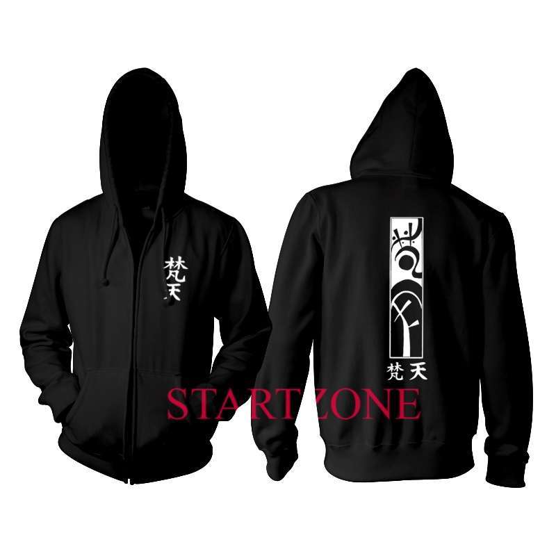 Jual Jaket Zipper Anime Tokyo Revengers Bonten Mafia Mikey Logo Touman ...