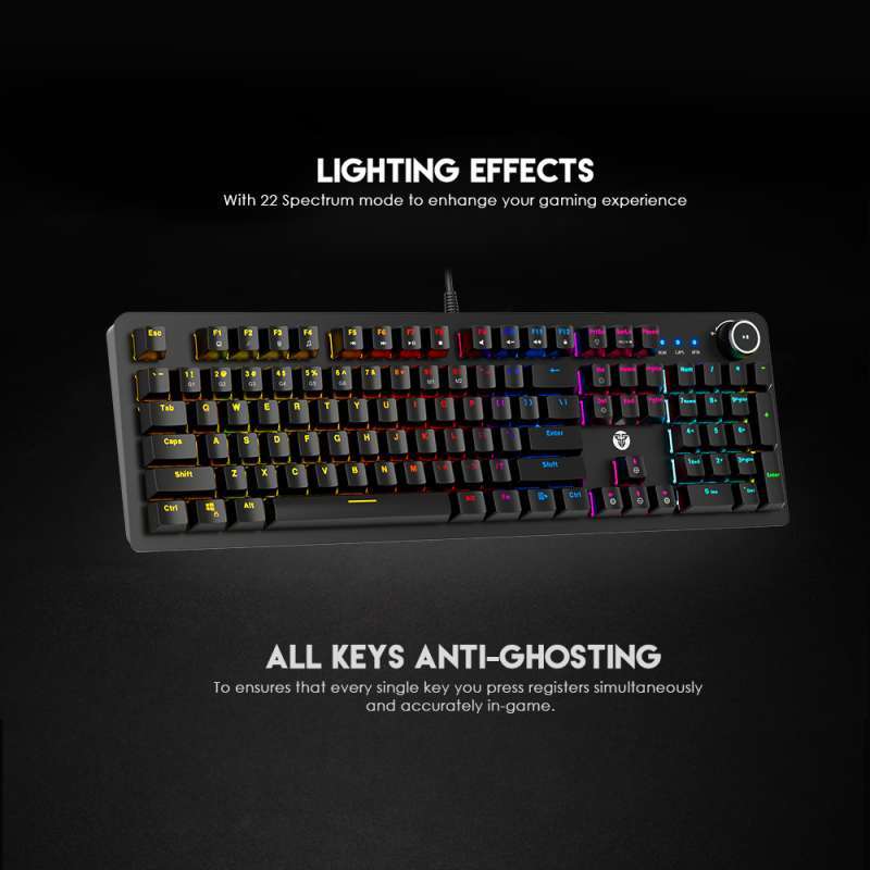Jual Fantech MAXPOWER MK853 Mechanical Keyboard Gaming SPACE EDITION di ...