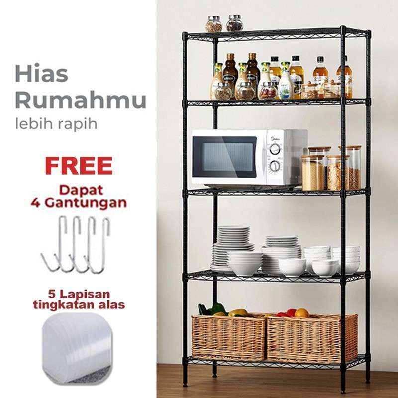 Jual Rak Susun Besi 5 tingkat di Seller ACC FURNITUR OFFICIAL ...