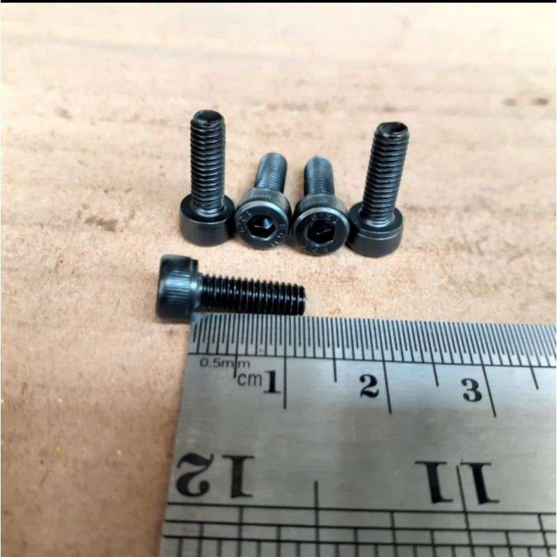 Jual Baut L M4x12 Baja Hitam / Baut L Baja M4x12 Hitam / Baut L Baja M4 ...