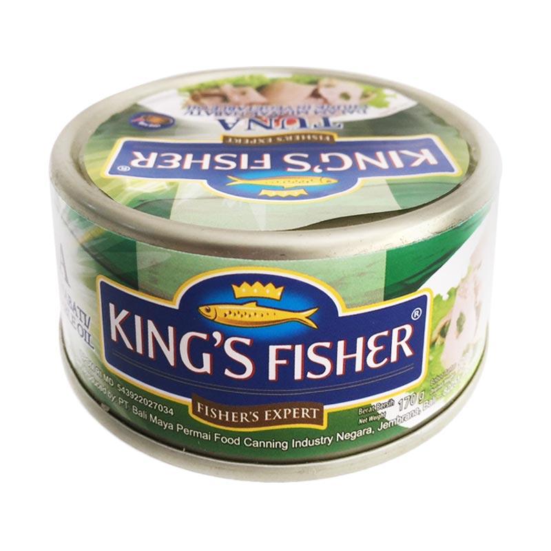 Jual King's Fisher Tuna Canned In Oil Daging Tuna Makanan Kaleng [170 g ...