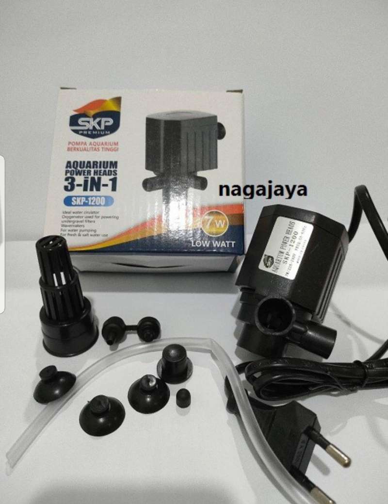 Promo Pompa filter SKP 1200 premium pompa celup filter aquarium 7 watt ...