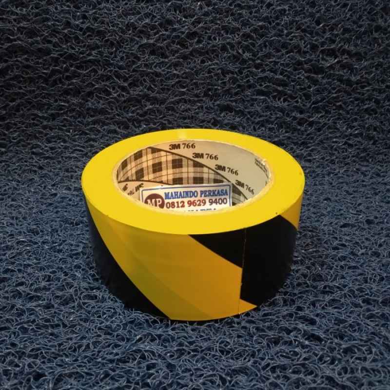 Jual Lakban lantai Kuning Hitam - Floor marking tape 3M 766 di Seller Parveen.Shop - Cengkareng ...